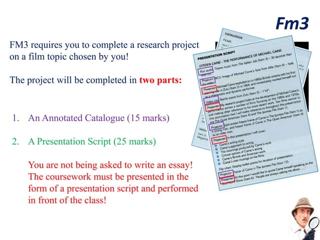 Intro lesson & Punch Drunk Love Research Task | PPTX