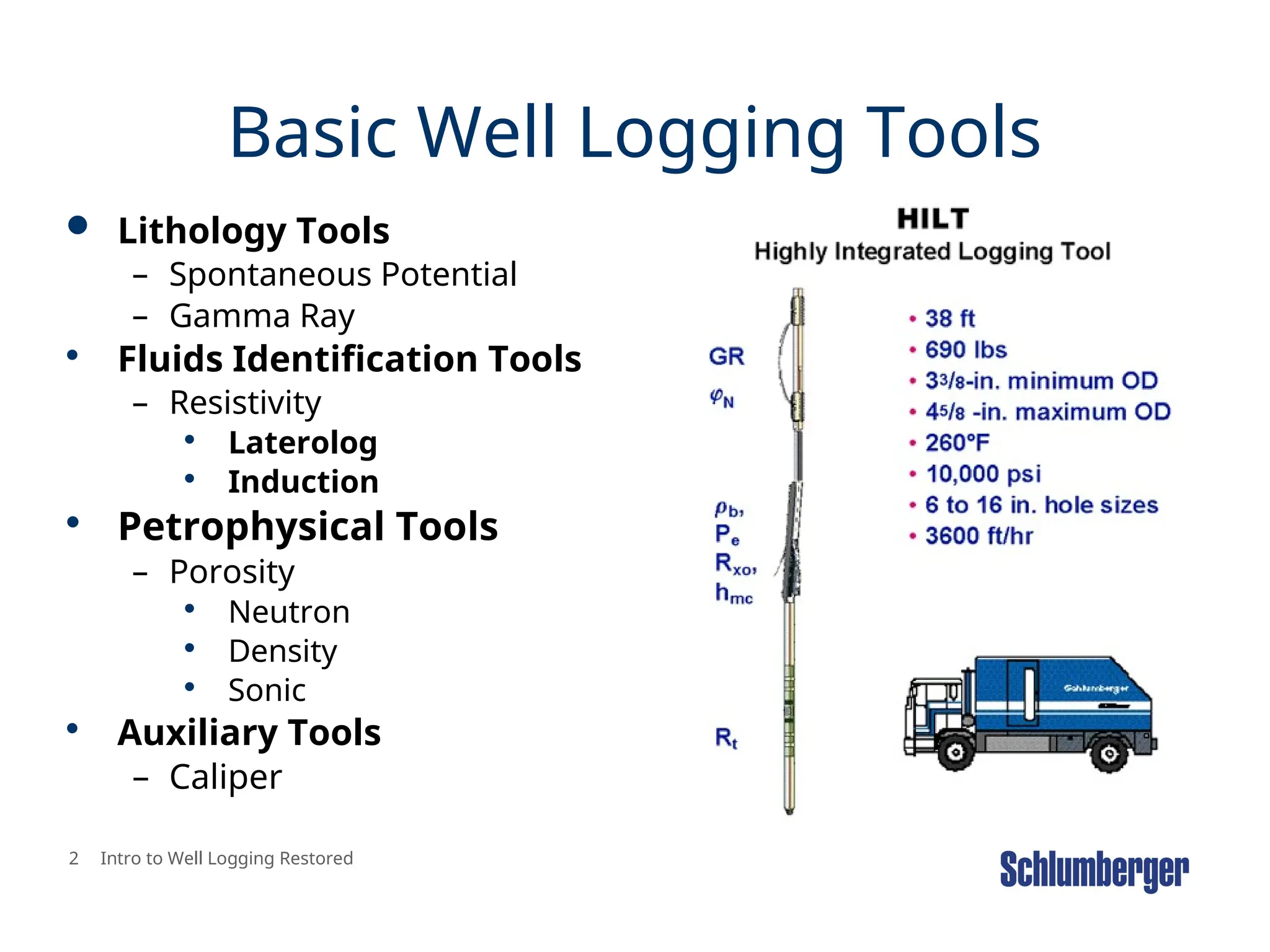 The introduction to well logging systemtem | PPT