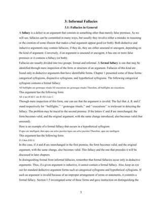 Intro logic ch 3 doc | PDF