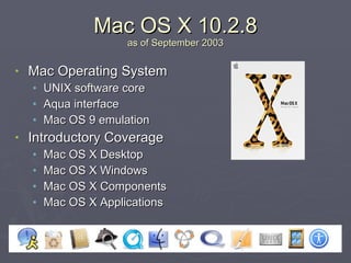 Introductory Mac OS X | PPT