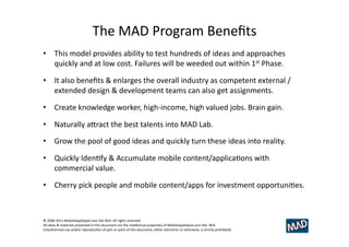 The MAD Program : Creating an Ecosystem for Mobile Application ...