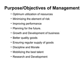 Intro management | PPT