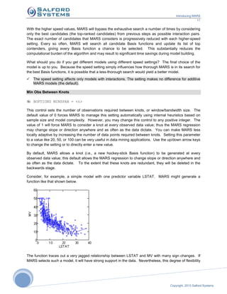 SPM User's Guide: Introducing MARS | PDF