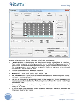 SPM User's Guide: Introducing MARS | PDF