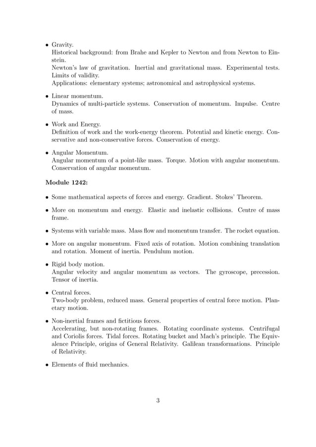 Intro mechanics | PDF