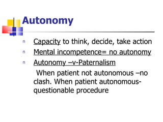 Intro medethics4thyear | PPT