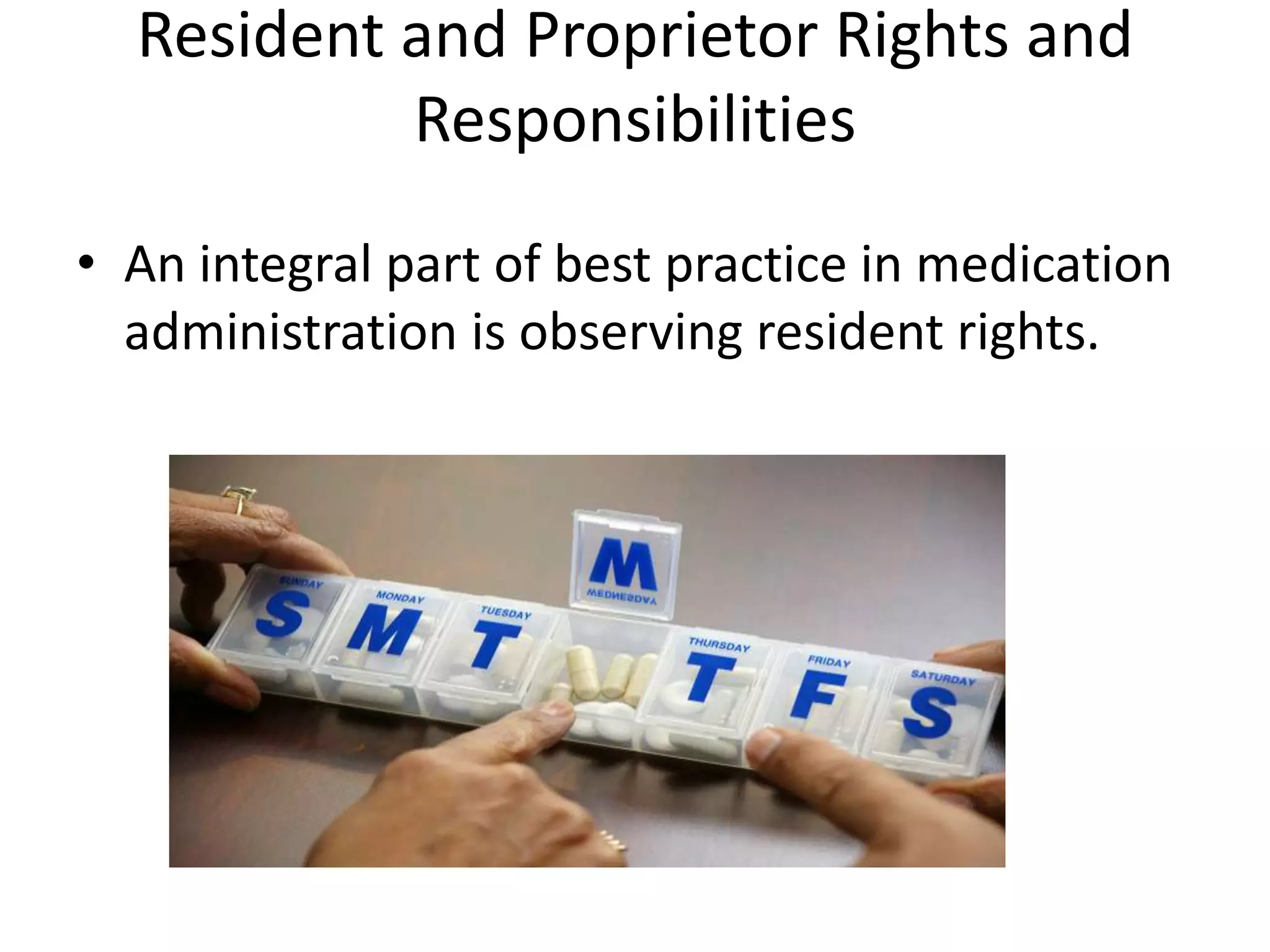 Intro to medication training | PPTX