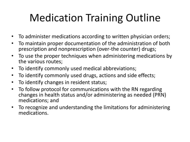 Intro to medication training | PPTX | First Aid | Injuries