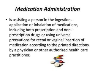 Intro to medication training | PPTX