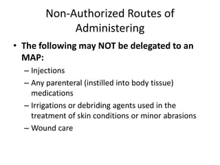 Intro to medication training | PPTX