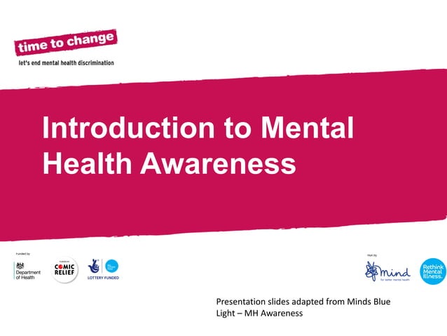 intro MENTAL HEALTH EDUCATION POWERPOINT .pptx | Mental Health ...
