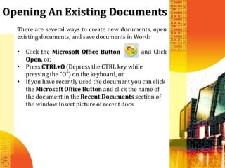 Introduction to Microsoft Office | PPSX