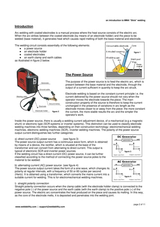 Intro_MMA_Welding.pdf | Chemistry | Science