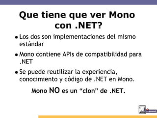 Introducion a Mono | PDF