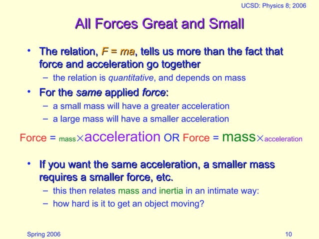 Physics introduction motion and forces grade 9 | PPT