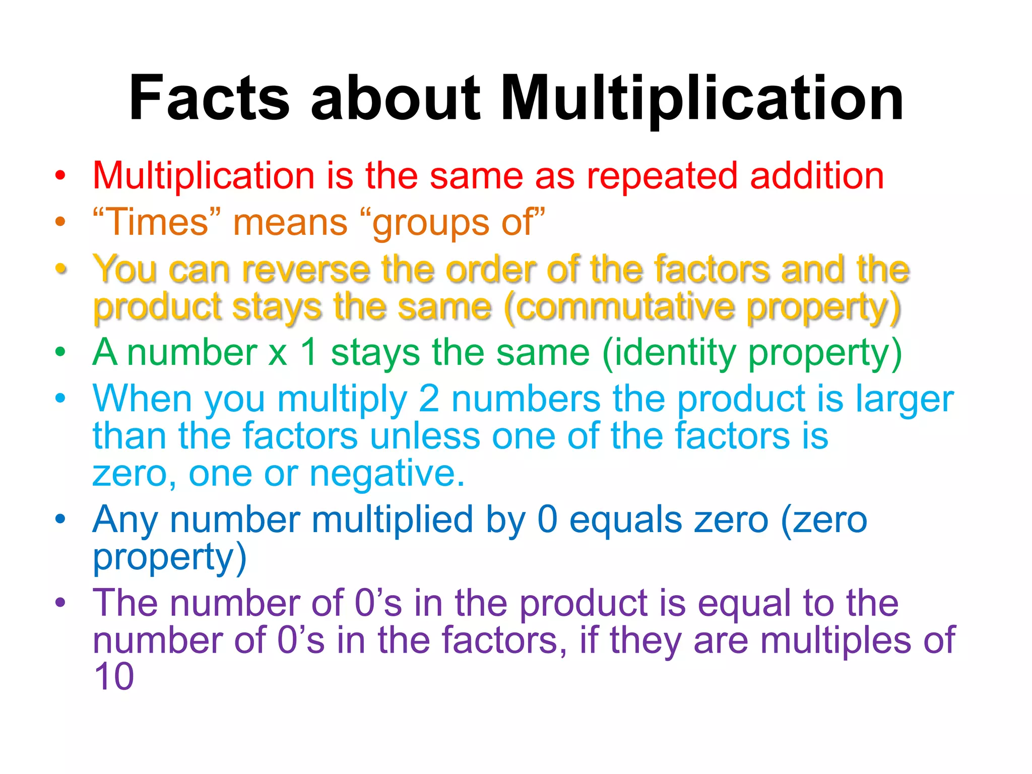 Intro multiplication | PPT