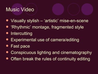 Intromusicvideo | PPT