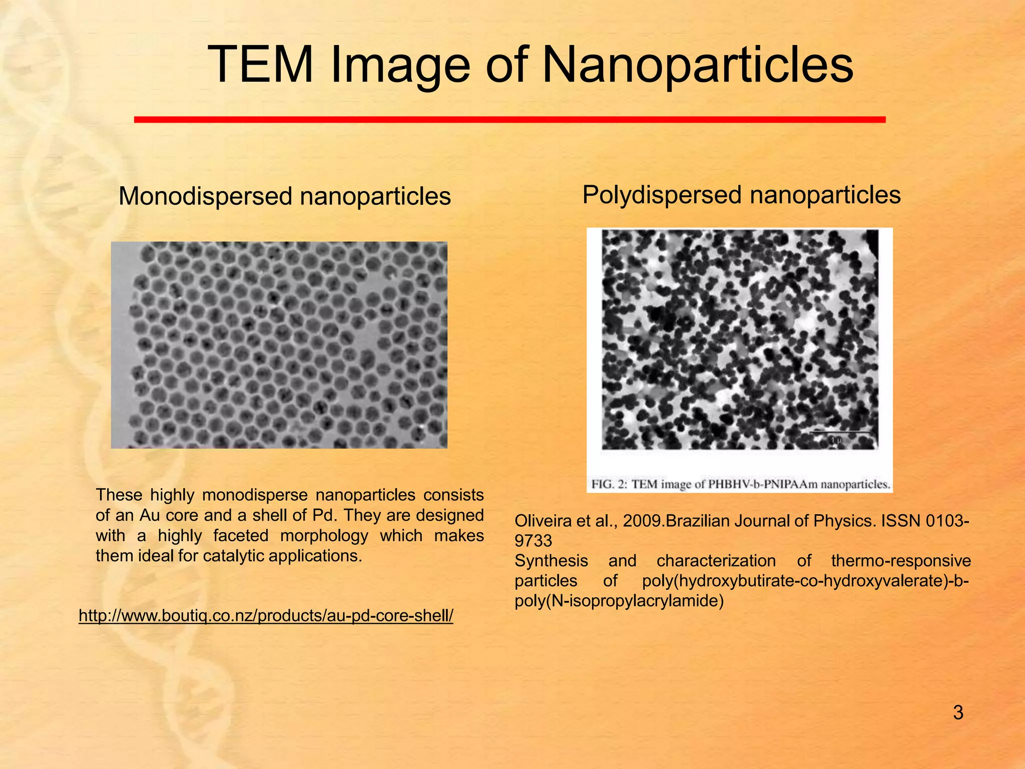 Introduction to nanoparticles and bionanomaterials | PPTX