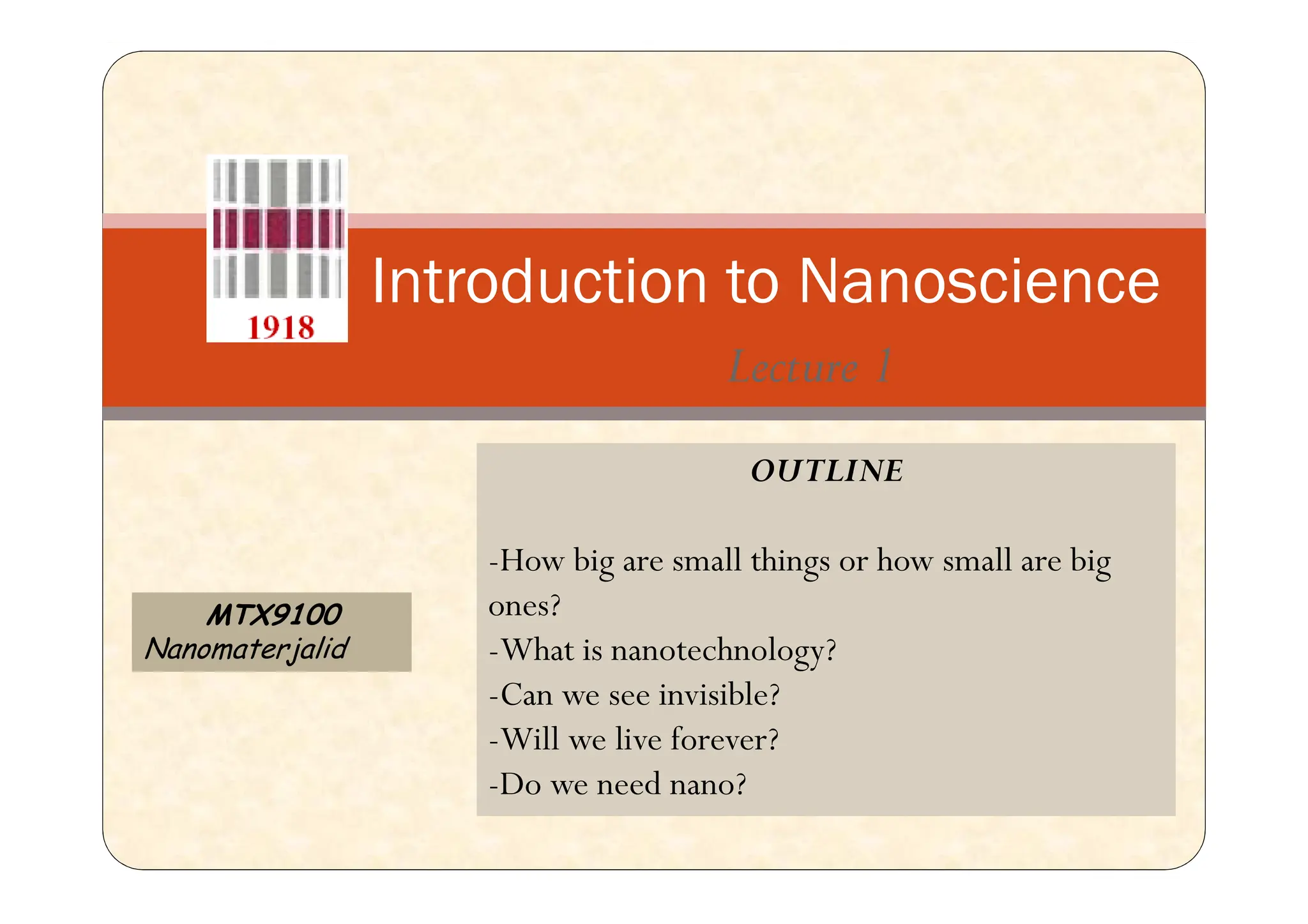 Introduction to Nano Technology and Nanoscience.pdf