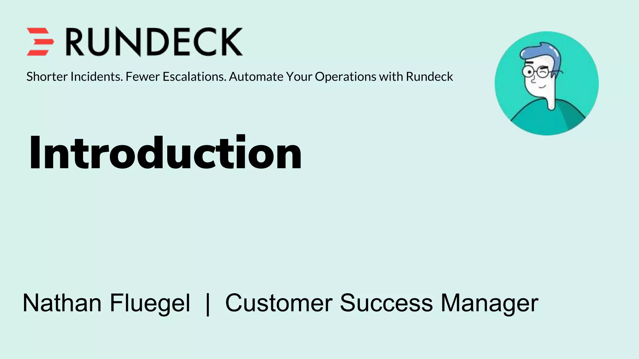 Introduction to Rundeck | PPTX