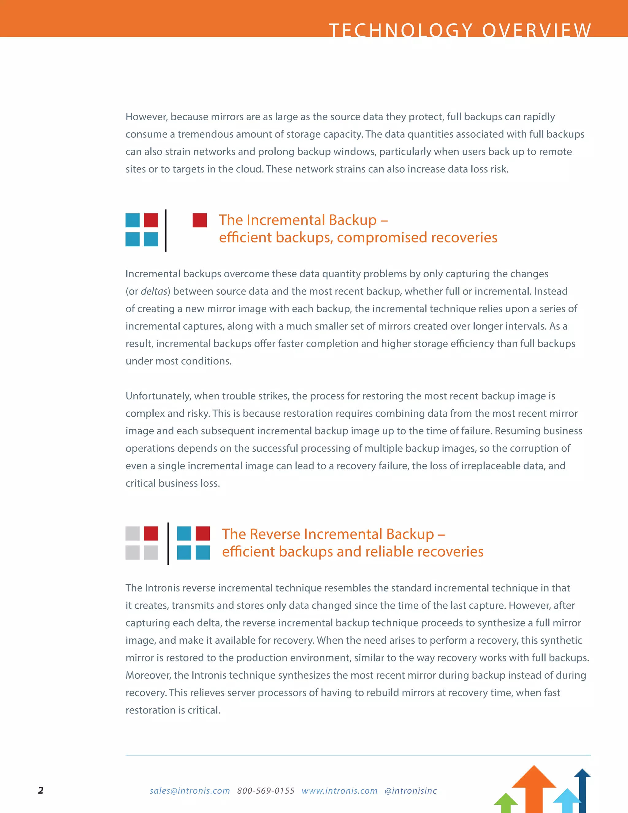 Reverse Incremental Backup | PDF