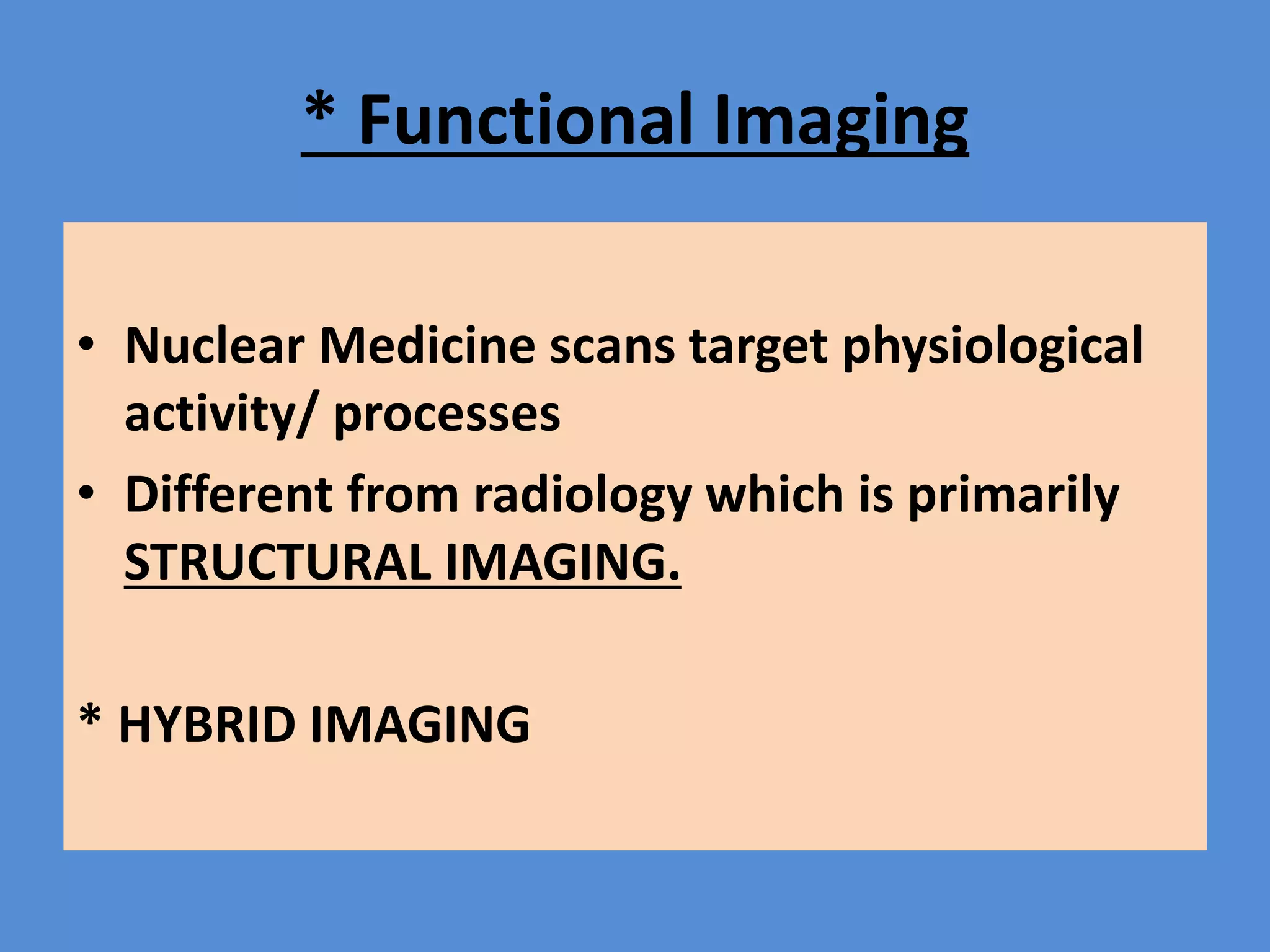 Introduction to Nuclear Medicine | PPTX