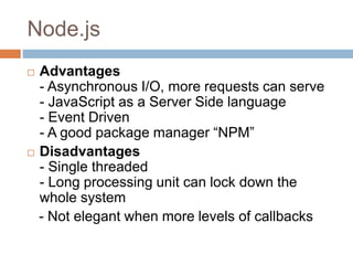 Introduction to node.js | Web Development | Internet