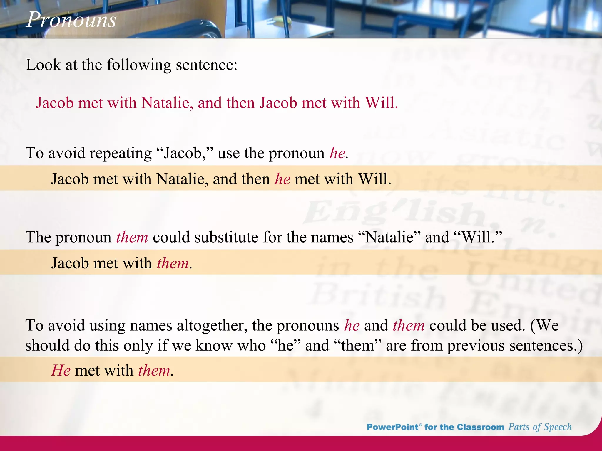 Intro, nouns & pronouns | PPT