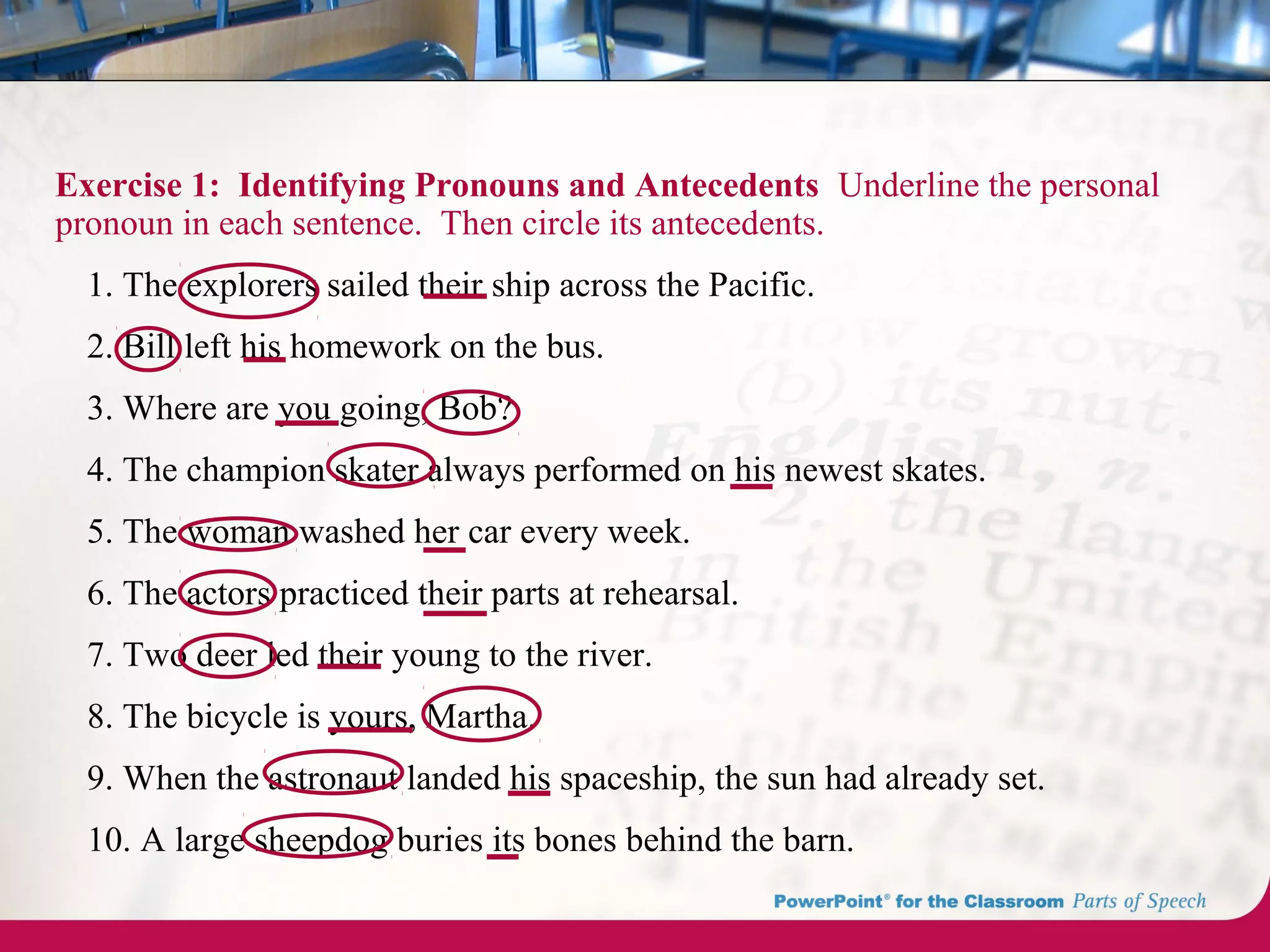 Intro, nouns & pronouns | PPT