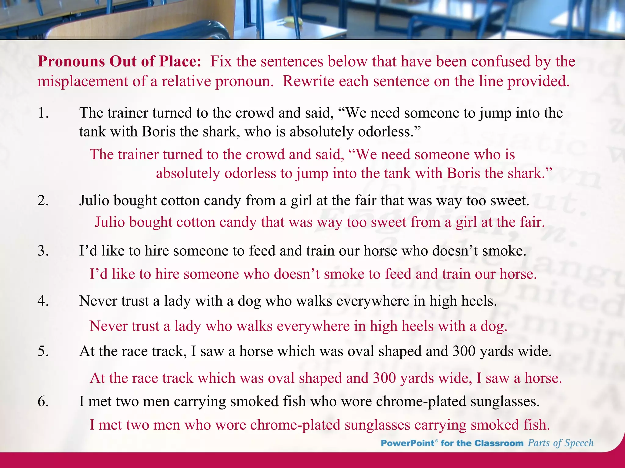 Intro, nouns & pronouns | PPT