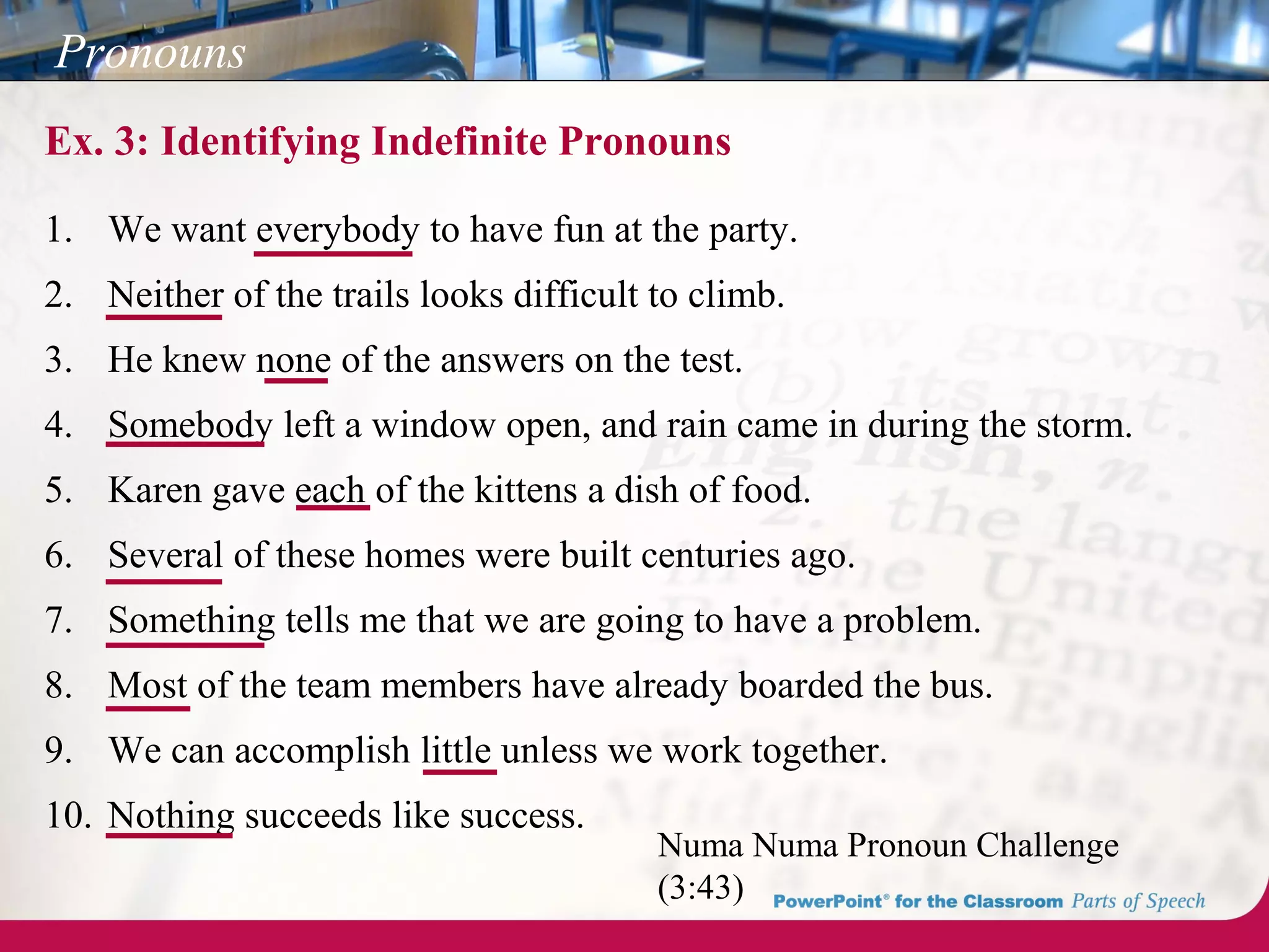 Intro, nouns & pronouns | PPT