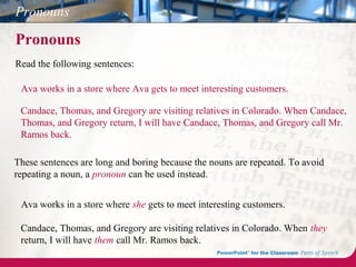 Intro, nouns & pronouns | PPT