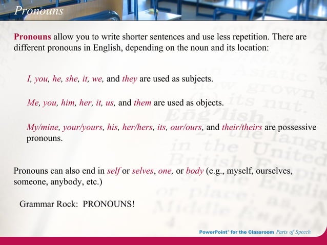 Intro, nouns & pronouns | PPT