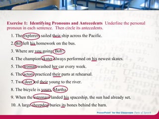 Intro, nouns & pronouns | PPT