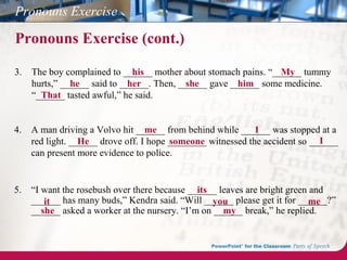 Intro, nouns & pronouns | PPT