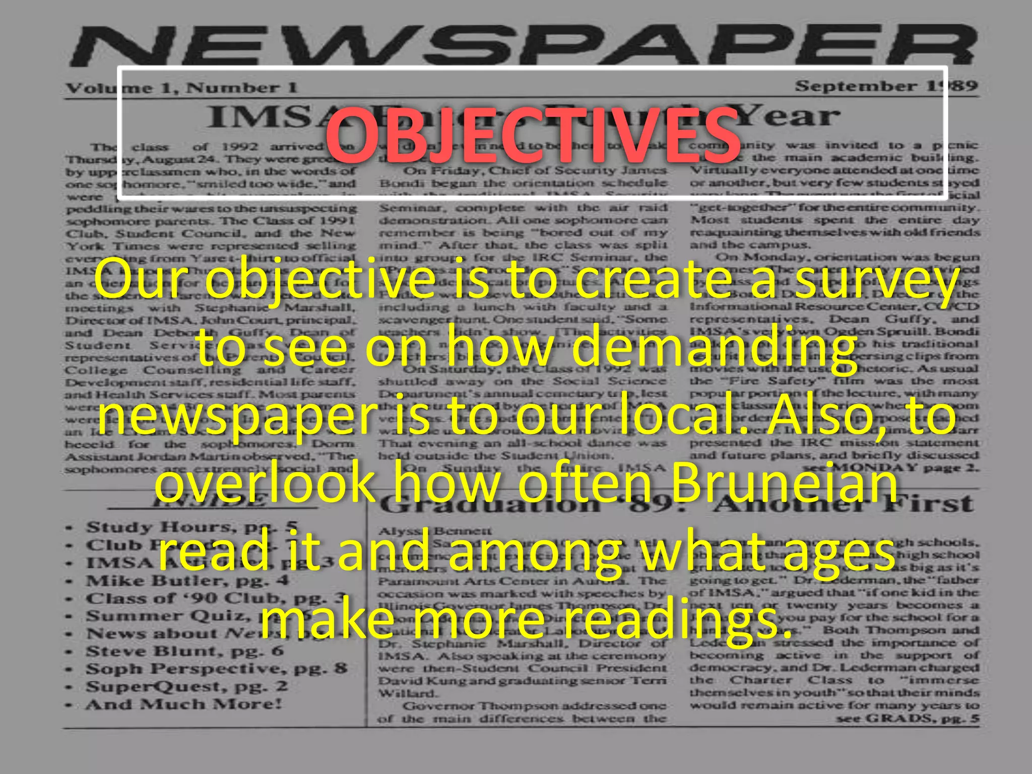 Intro & objectives | PPTX