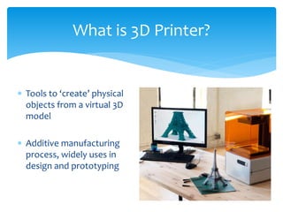 Introduction of 3D printing | PPT