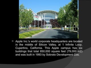Intro of apple inc. | PPT