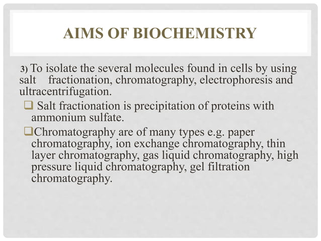 INTRODUCTION OF BIOCHEMISTRY SLIDES.pptx | Chemistry | Science