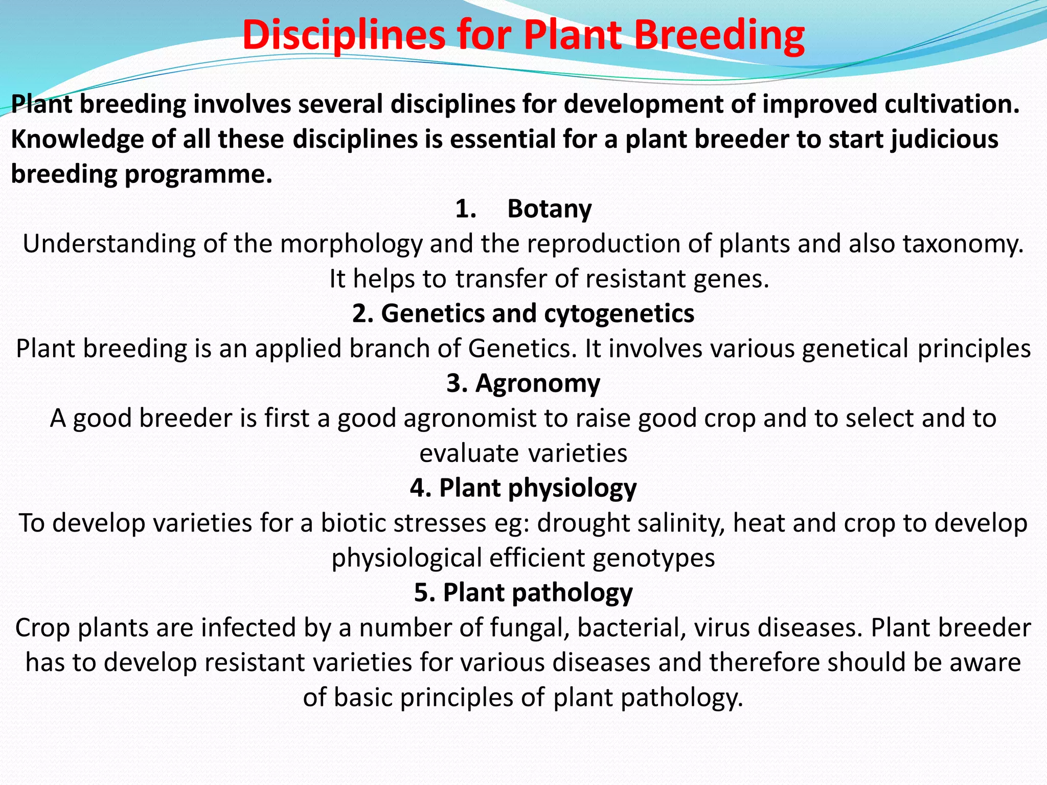 Introduction of breeding | PPTX