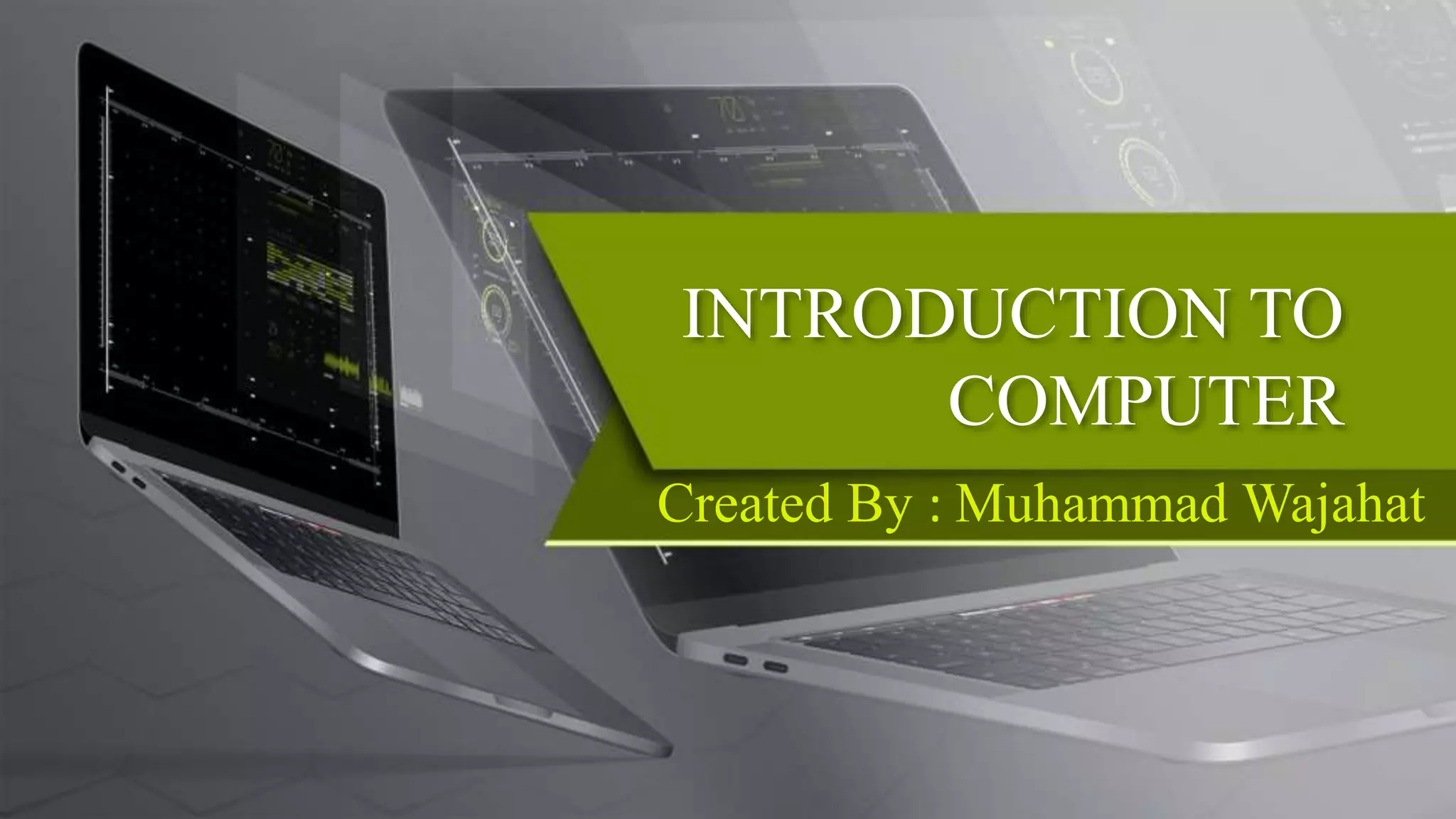 Introduction To Computer | PPT