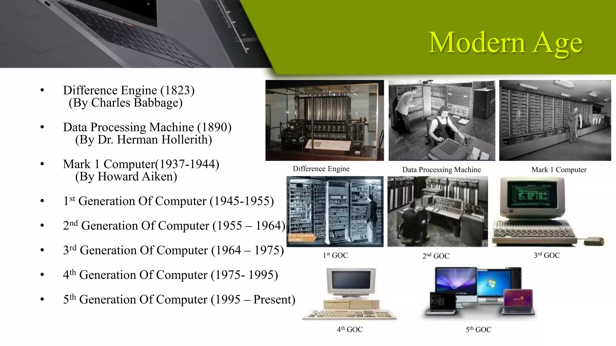 Introduction To Computer | PPTX