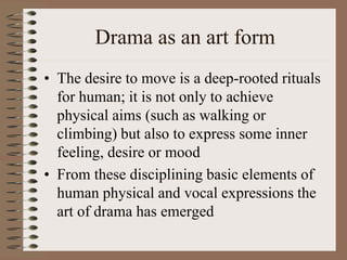 Introduction of drama | PPTX