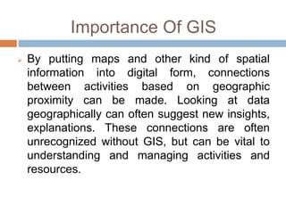 Intro of geographic info system | PPT