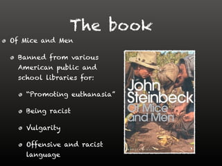 Intro of Mice and Men | PDF | Fiction | Books and Literature