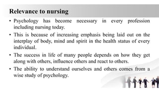 Intro of psychology GNM 1st yr_1.pptx GNM first year | PPTX