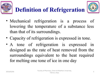 refrigeration system basic | PDF