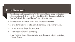 Introduction of research | PPT