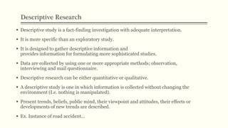 Introduction of research | PPT