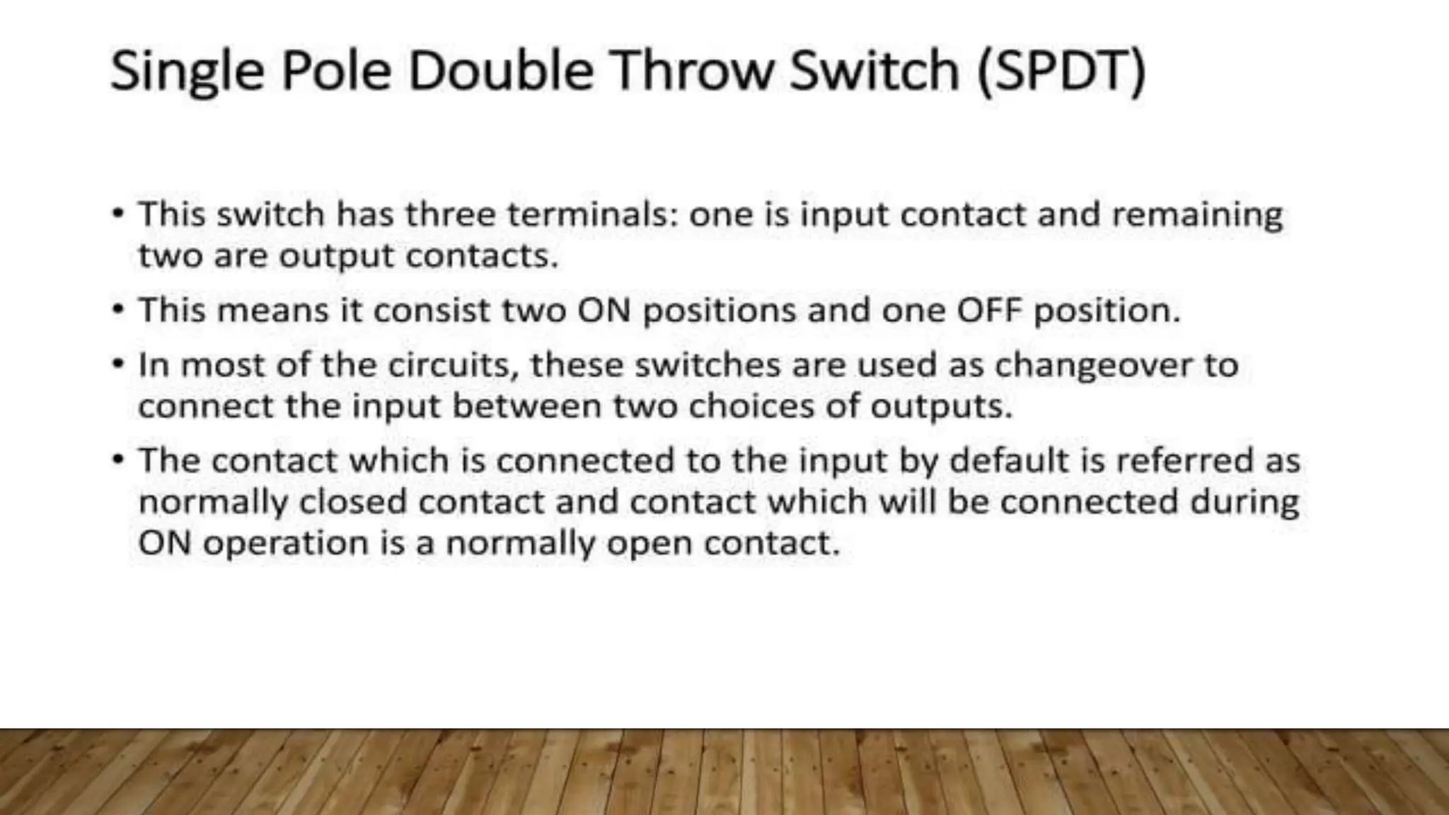 Intro on Switches presentation for electrical unstallation | PPT